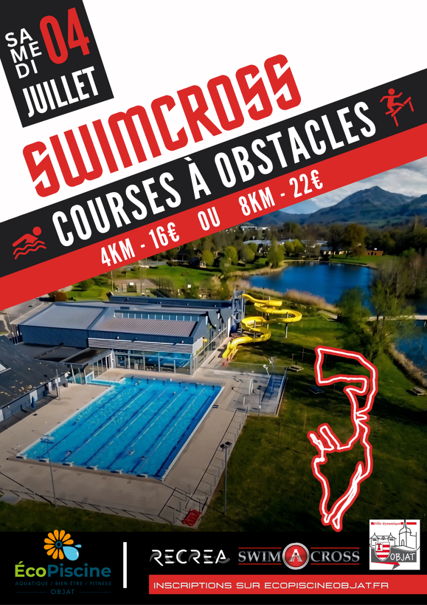 Swimcross : Course d'obstacles ! à Objat - samedi 4 juillet 2026 ...