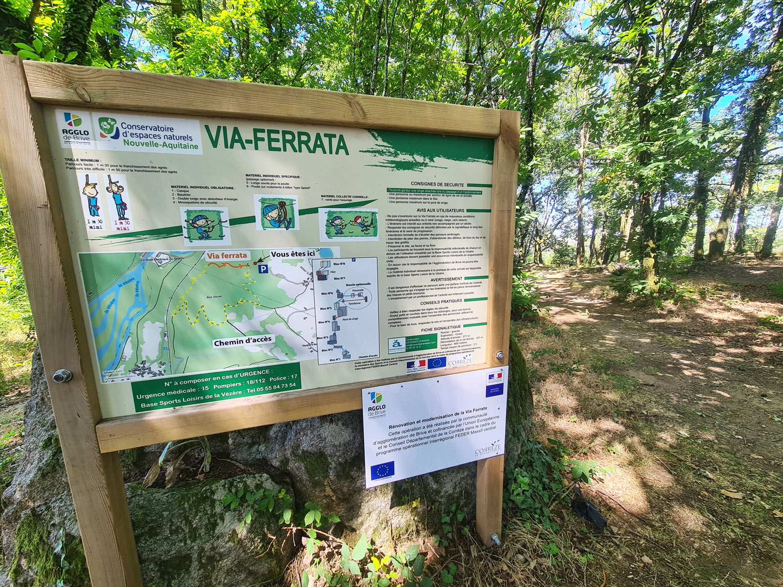 Via Ferrata du Saillant - Sites Naturels / Parcs Naturels à Allassac ...